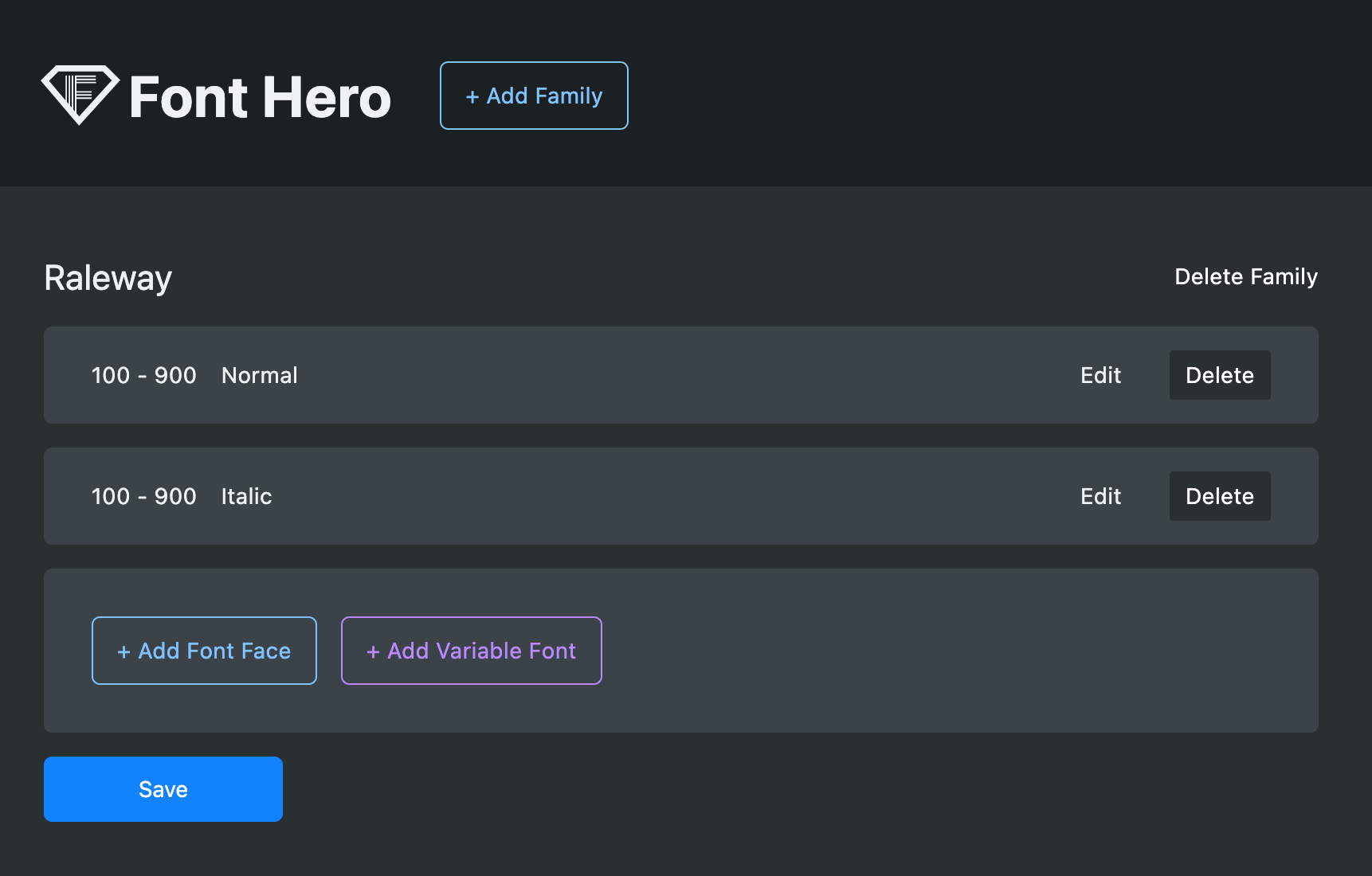 Multiple files upload for Variable Fonts – updates Multiple files upload for Variable Fonts – updates